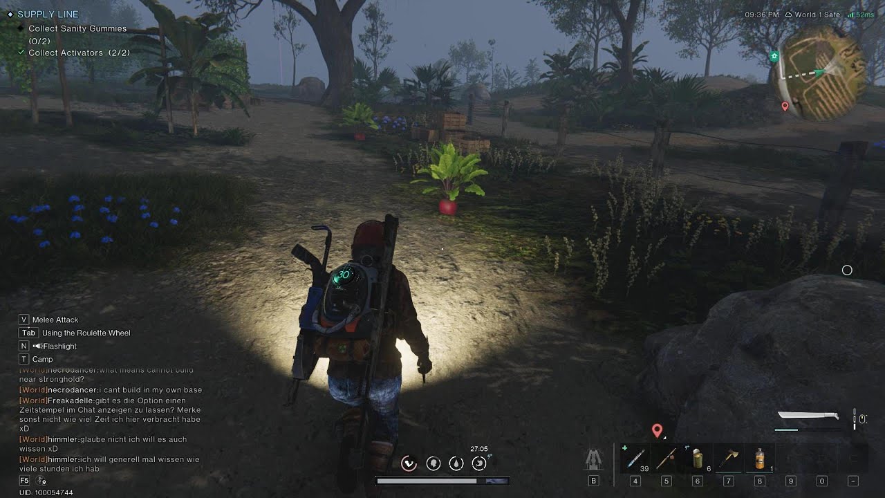 Once Human supply line collect sanity gummies collect activators how to ...