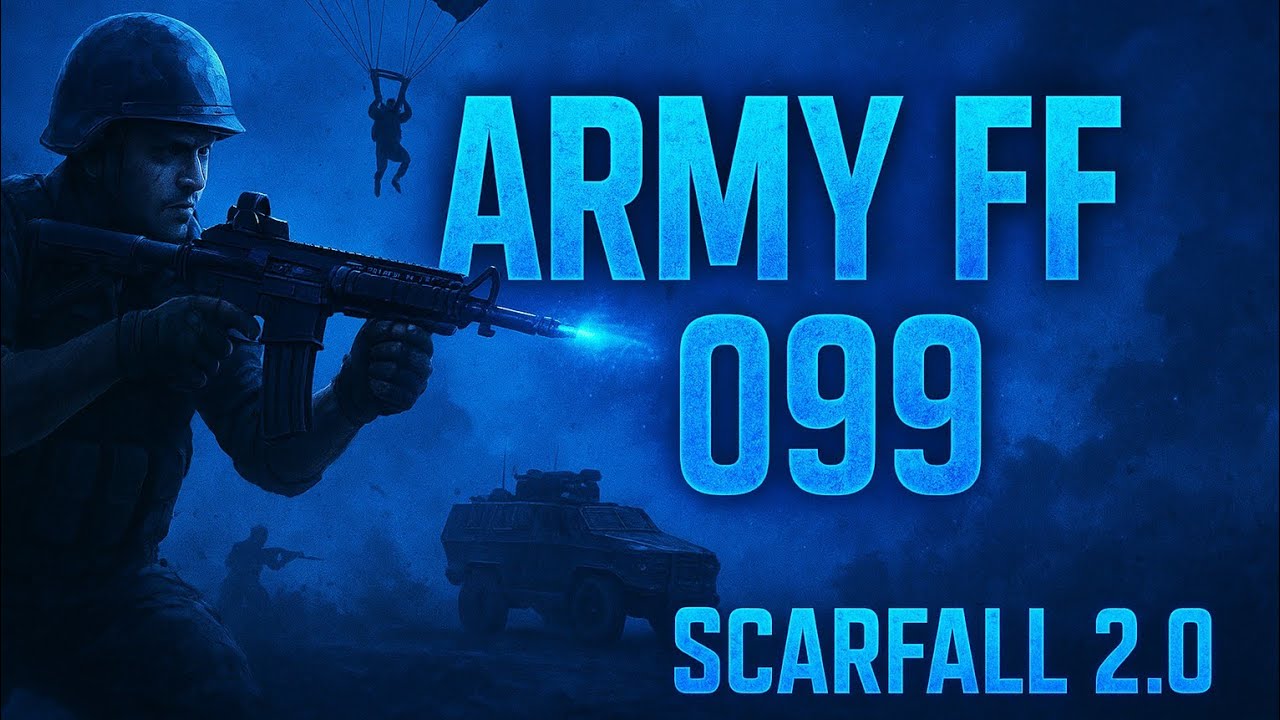 army ff 099 is live new scarfall 2.0 game - YouTube