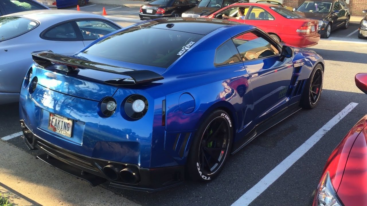 Skipper Tuning Nissan GT-R || Ford GT - Katie's Cars and Coffee - YouTube