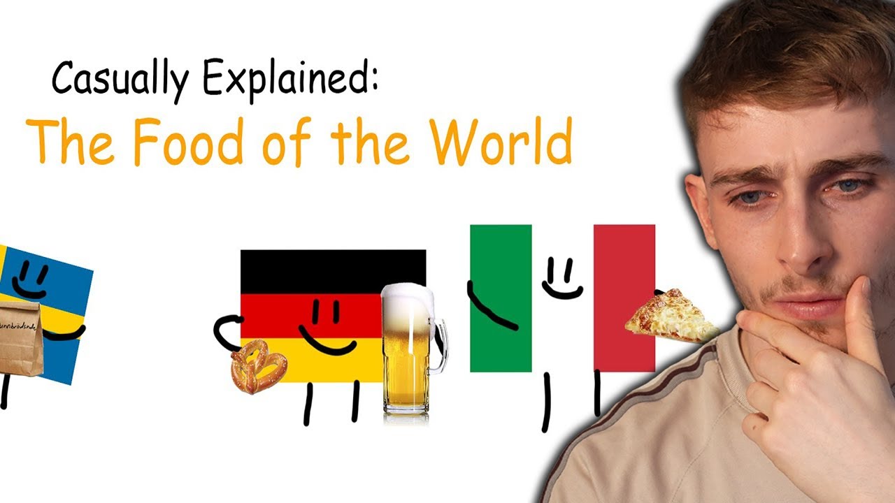 Reacting to Casually Explained: The Food of the World - YouTube