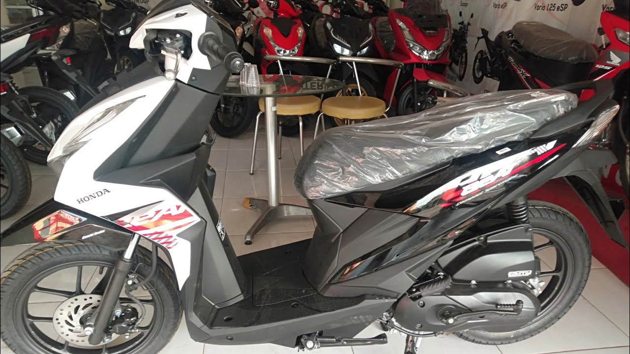 New Honda Beat CBS Dance white black 2021|||putih hitam - YouTube