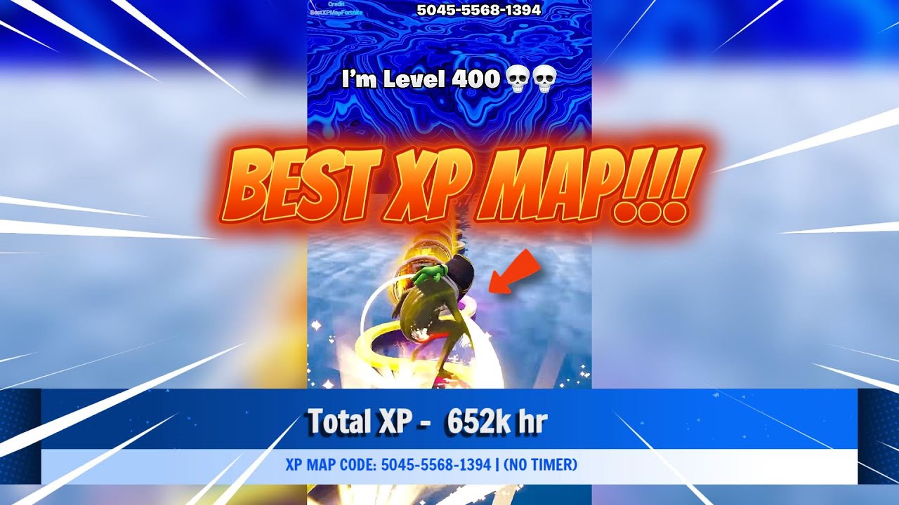 LEVEL up QUICKLY with These TIMER FREE Fortnite XP MAPS - YouTube