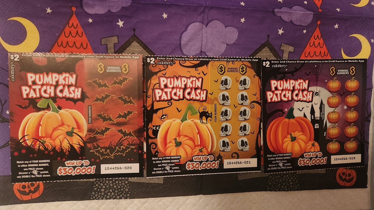 $2 Pumpkin Patch Cash Scratchers - YouTube