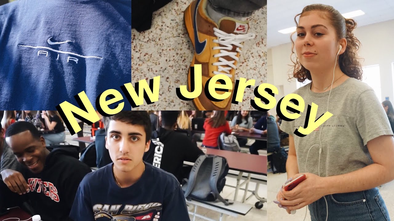 WHAT HIGH SCHOOLERS ARE ACTUALLY WEARING IN NEW JERSEY - YouTube
