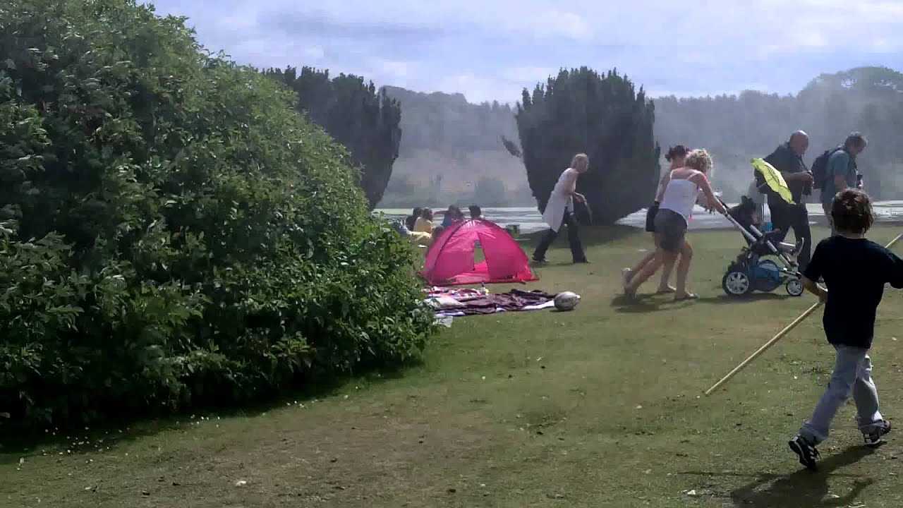 Clumber park WW2 fire hose display - YouTube