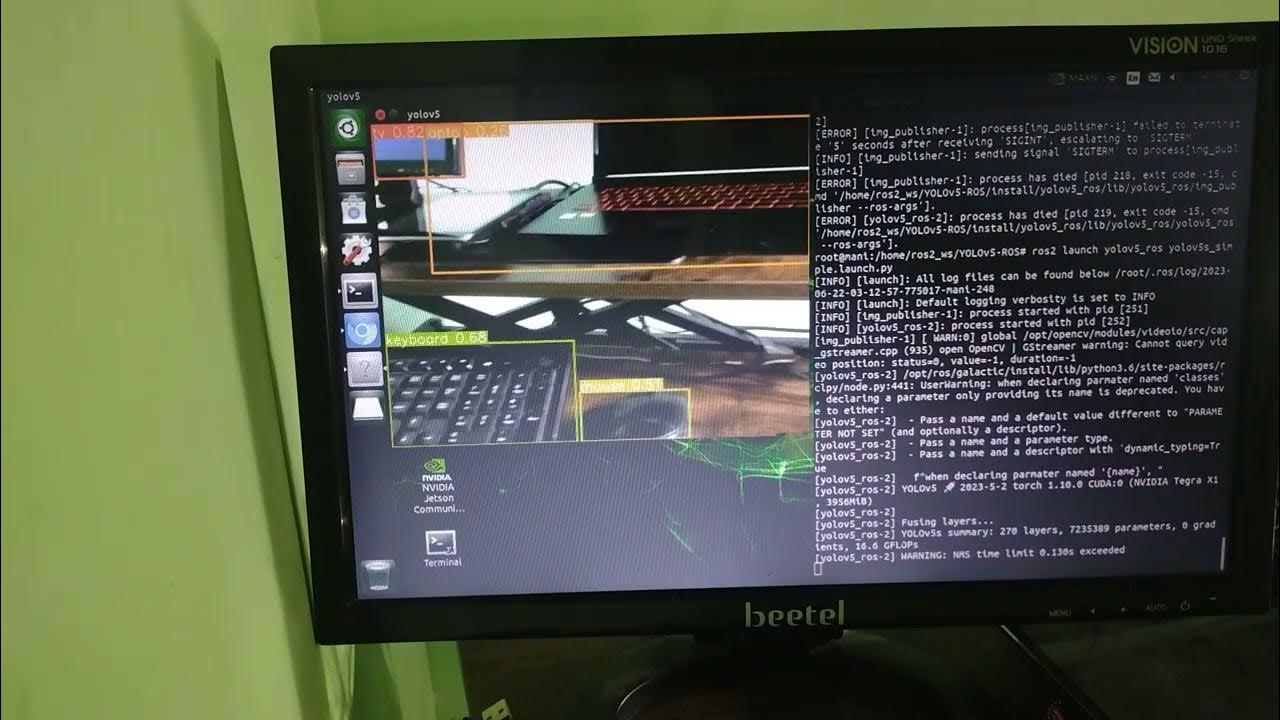 Jetson Nano yolov5 object detection demo - YouTube