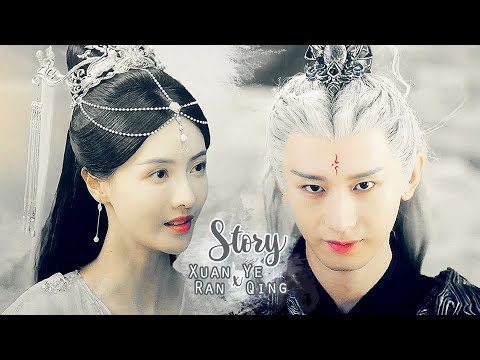 Evil Asura King Xuan Ye and Ran Qing's Story 玄夜 x 染青 (Cheng Yi, Zhang Zhi Xi) 🌸 Immortal Samsara ...