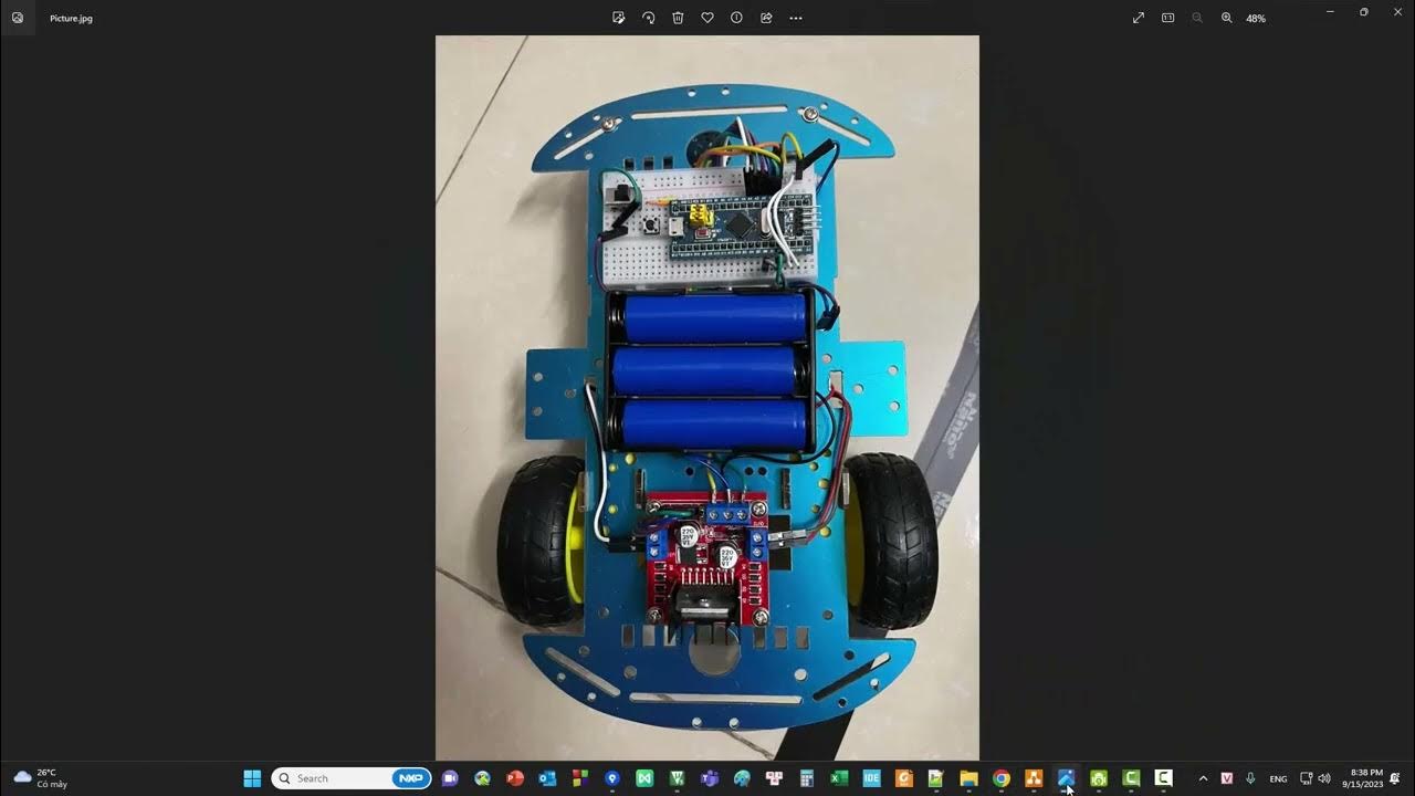 [Stm32 Projects] Bài 2: Xe Dò Line (Line Follower Car Part 1) - YouTube