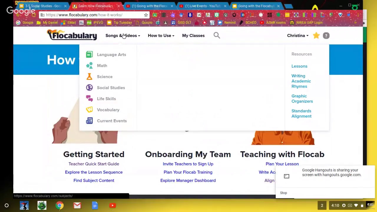 Going with the Flocabulary - YouTube