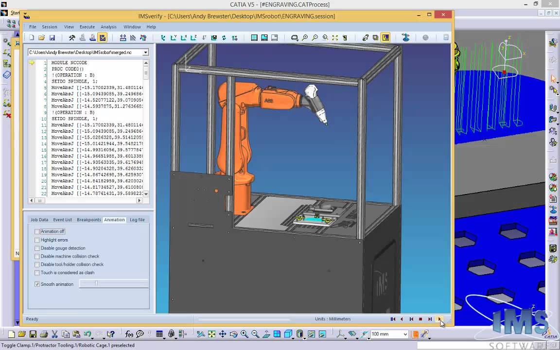 Robot for CNC machining - YouTube