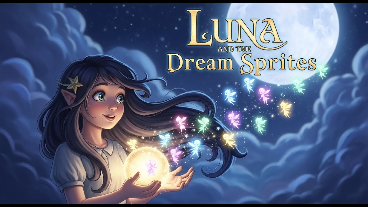“Luna and the Dream Sprites” (Free Prompt) #ai #disney - YouTube