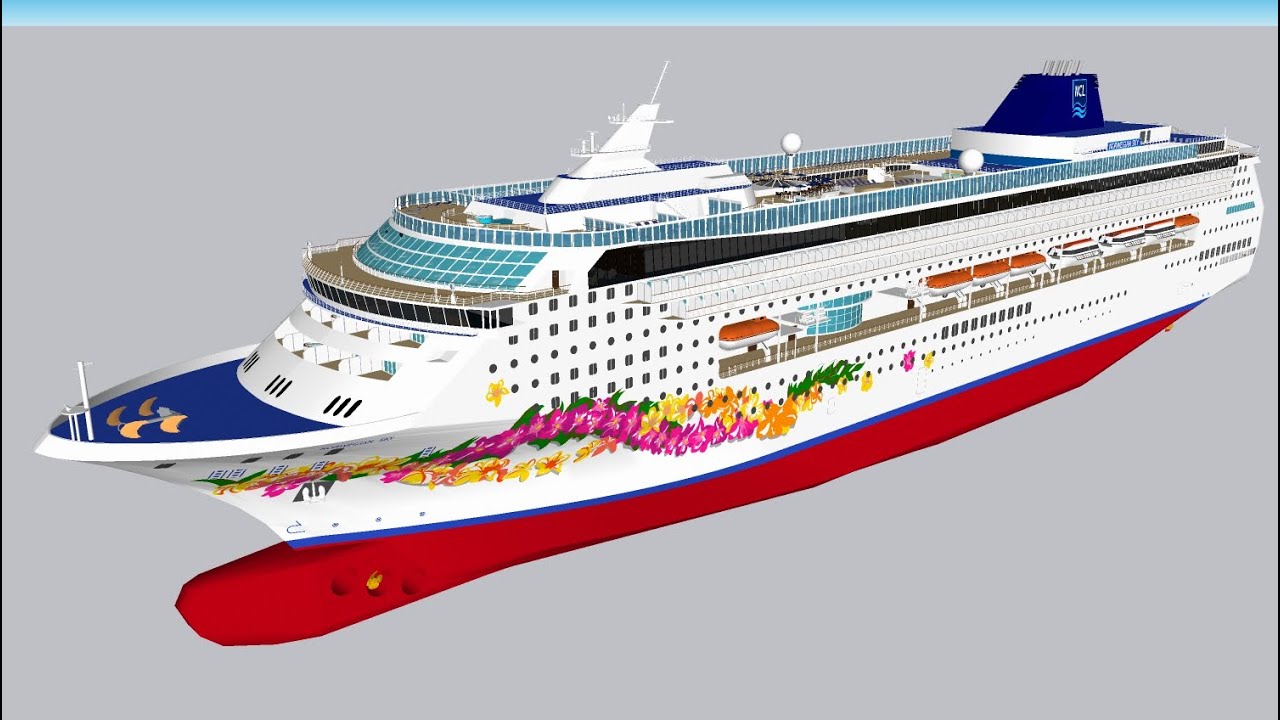 3D! NORWEGIAN SKY COLLETION SUN CLASS - YouTube