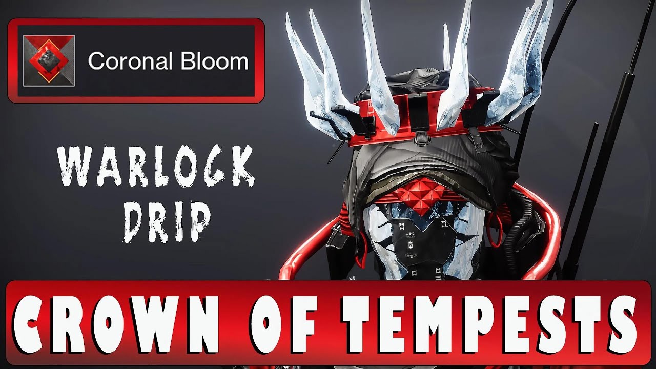 Destiny 2 Heresy Warlock Fashion Exotic [ Crown of Tempests ] - YouTube