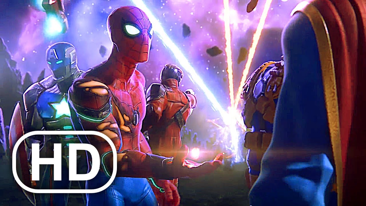 Spider-Man Steals Soul Stone From Thanos Scene 4K ULTRA HD - Marvel ...
