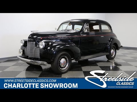 1940 Chevrolet Master Deluxe Sedan for sale | 7588-CHA - YouTube