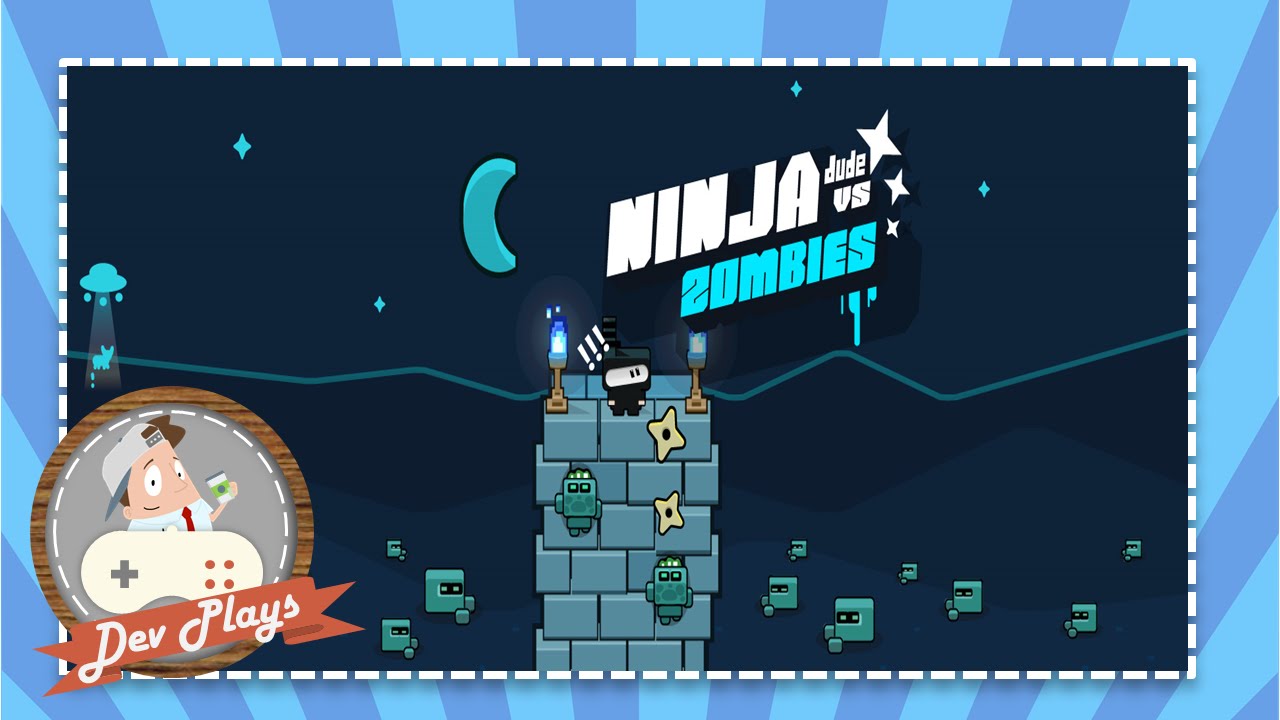Ninja Dude vs Zombies - endless tap 'n' slash zombie arcade gameplay ...