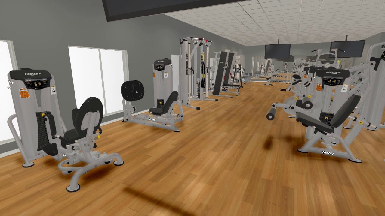 Apartment Complex Fitness Center - YouTube