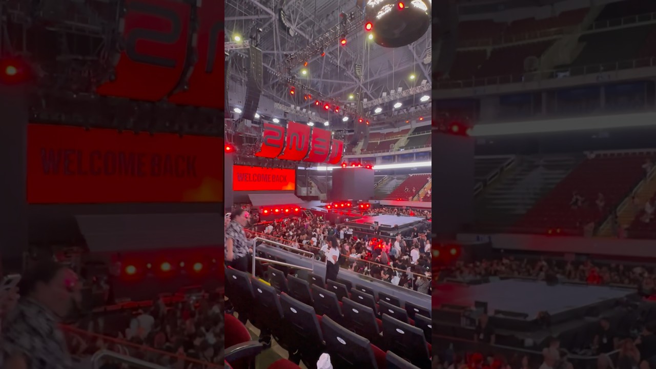 View at Lower Box A 205 at MOA arena #welcomeback2ne1 #2ne1 - YouTube