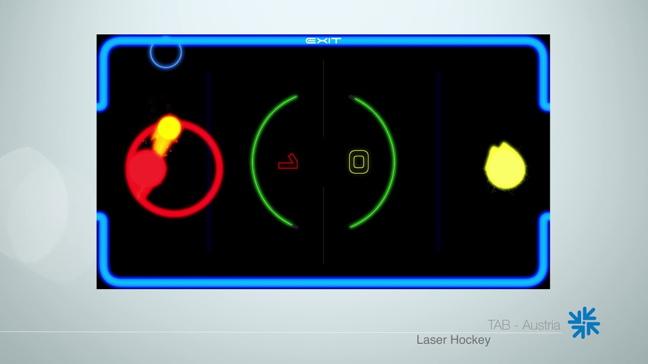 Laser Hockey - YouTube