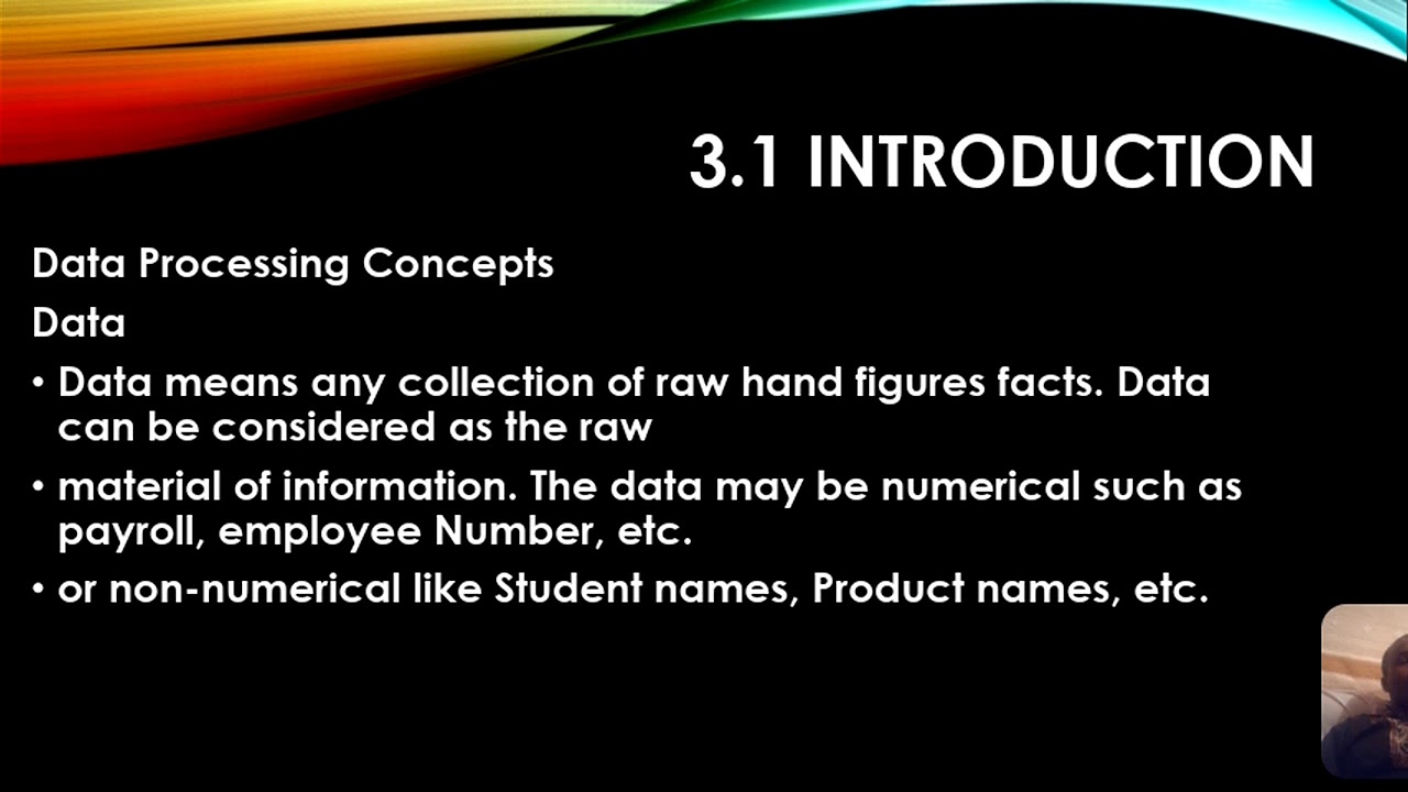 Lesson 3: Data Processing and Networking - YouTube