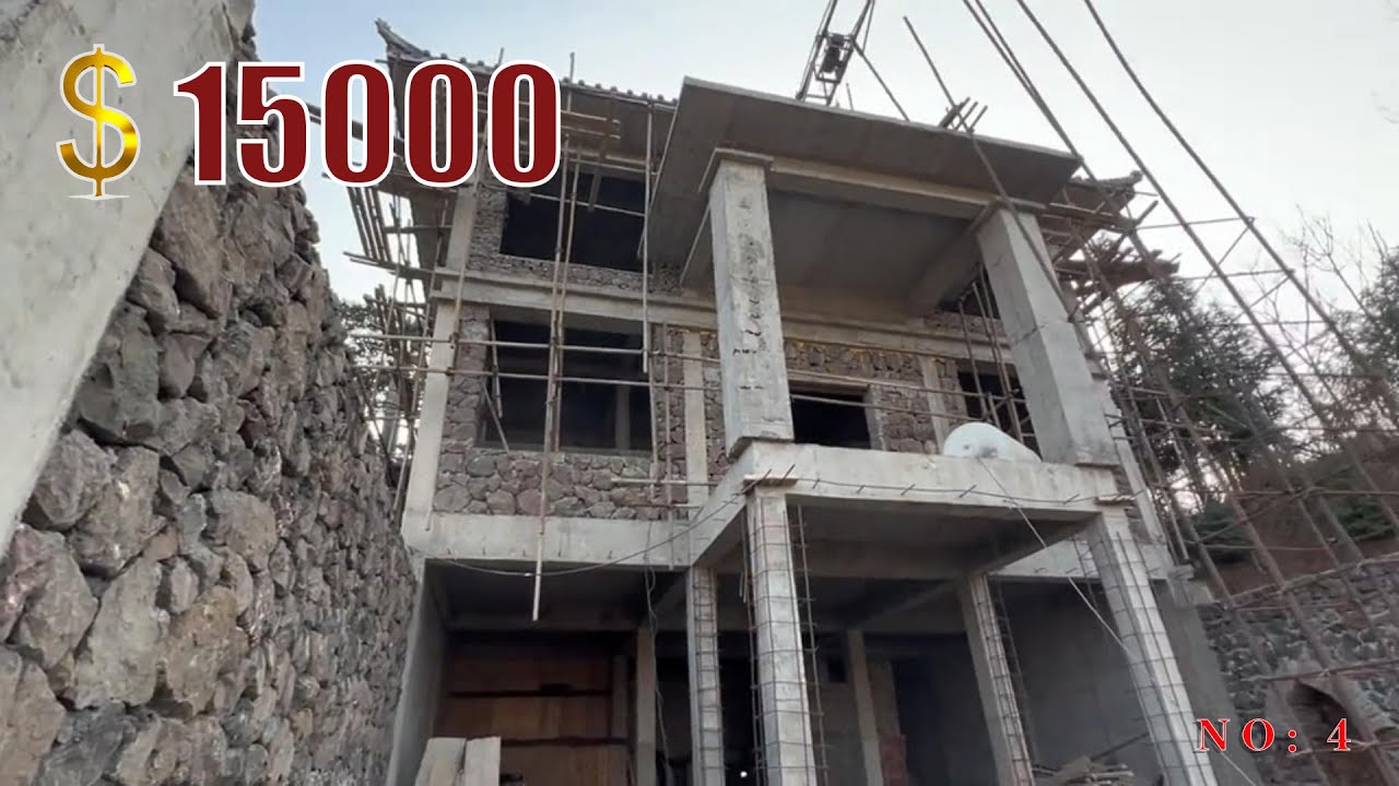 150000 RMB to build a two-story small building NO：5 - YouTube