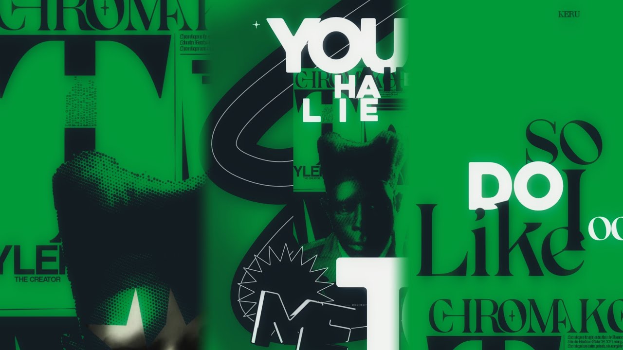 Like Him - Tyler, The Creator (ALIGHT MOTION) Typography/Mograph edits ...