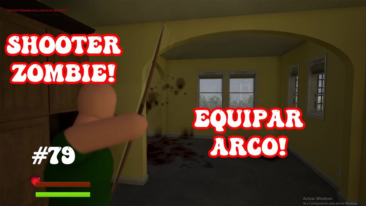 UE5|#79 Shooter Zombie! Equipar des equipar Arco! - YouTube