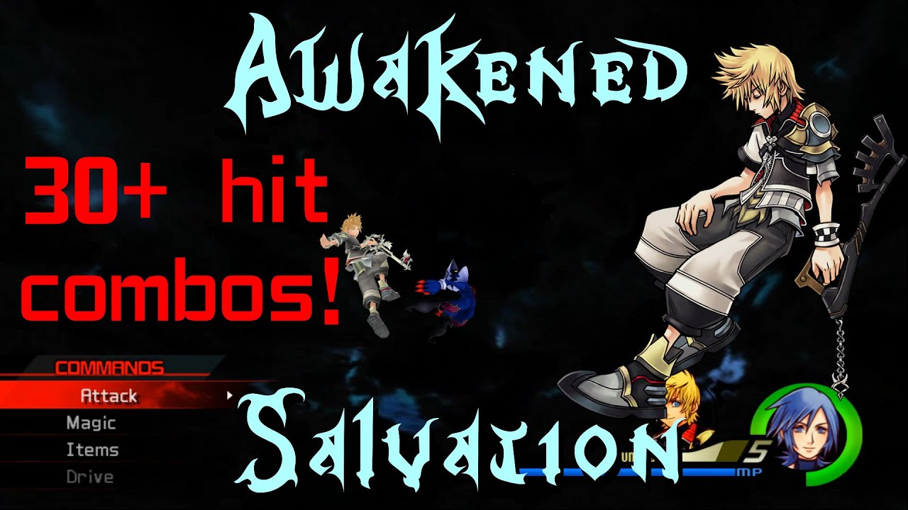 KH2FM: Project Aqua - Awakened Salvation ~ An Advanced AI Ventus Combo Showcase (New Summon AI ...