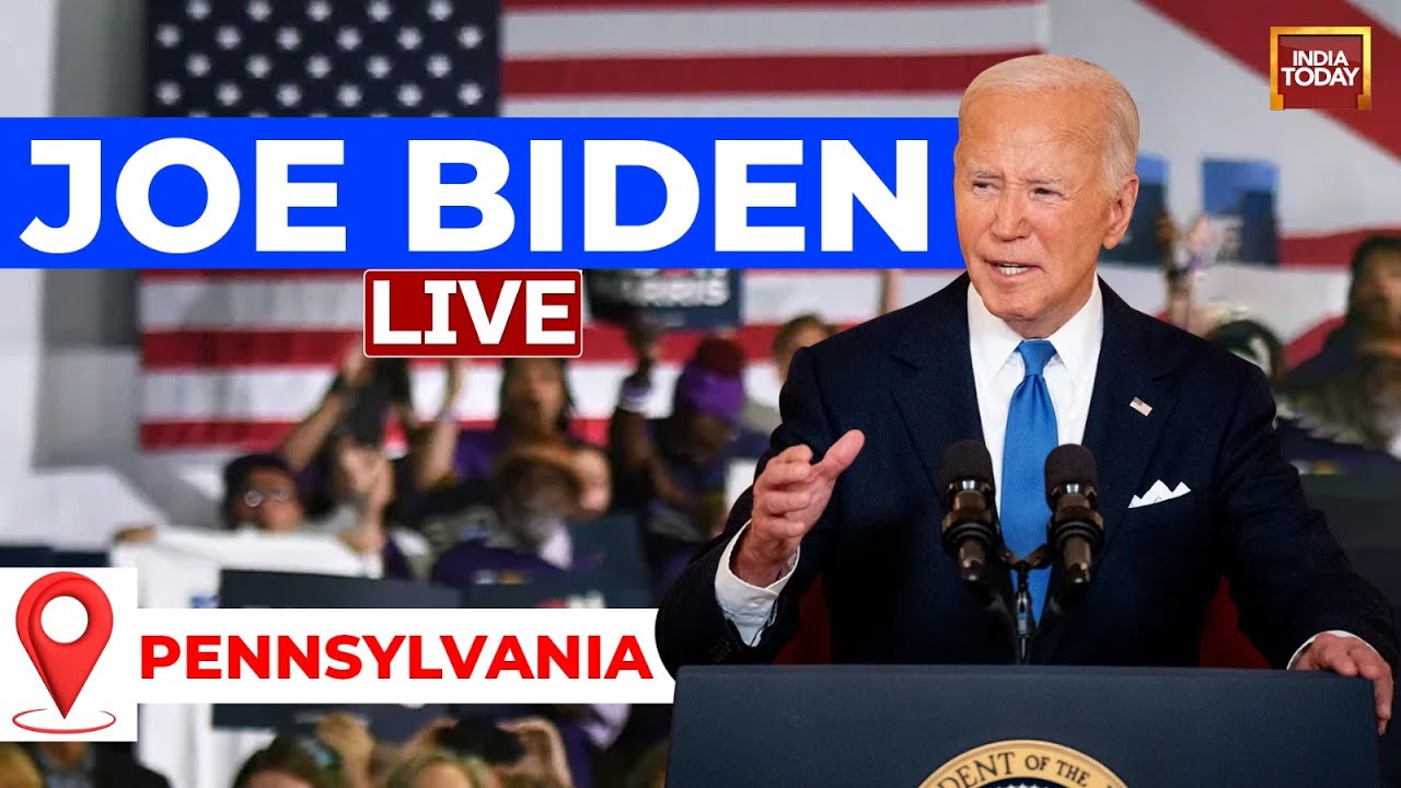 Joe Biden LIVE: US President Delivers Remarks At Political Event In ...