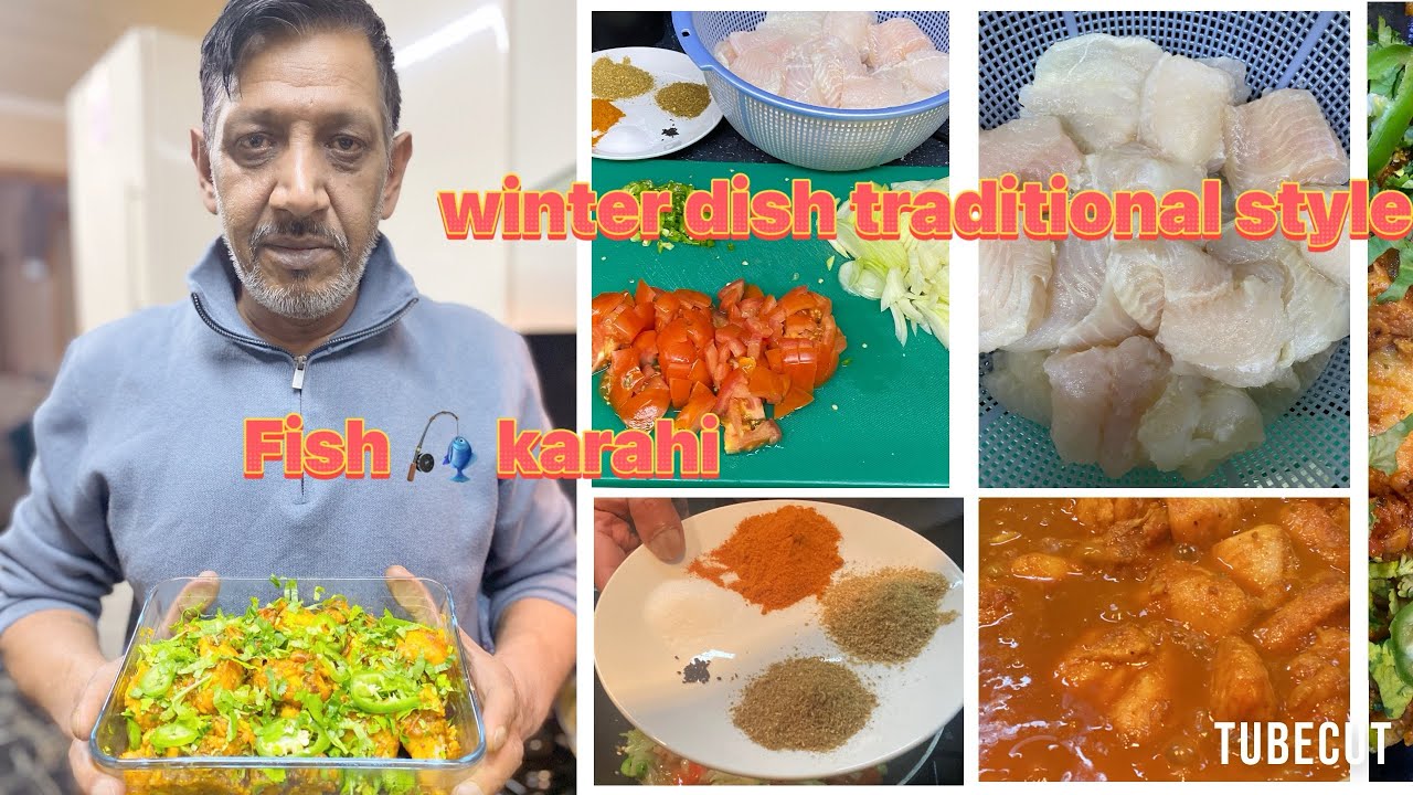 Traditional style fish 🎣karahi recipe,#amezingfood #byzamsvlogsuk - YouTube
