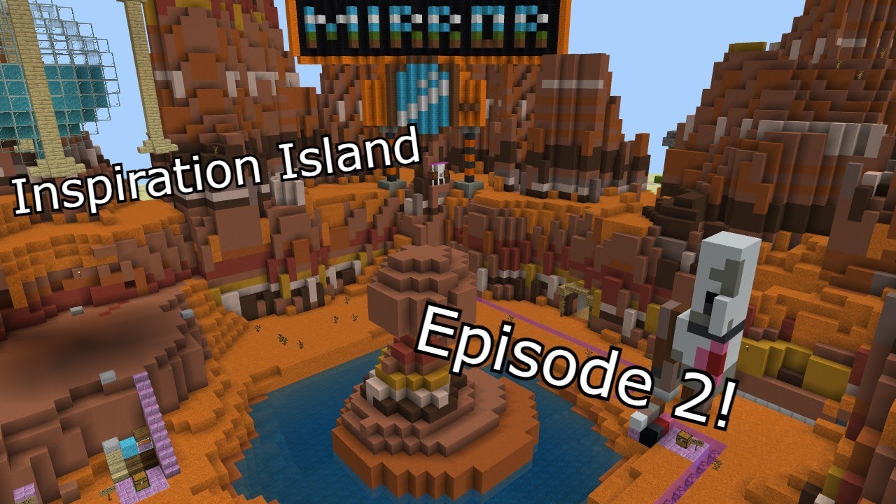 Inspiration Island | Episode 2 | Mirror | Minecraft Bedrock - YouTube