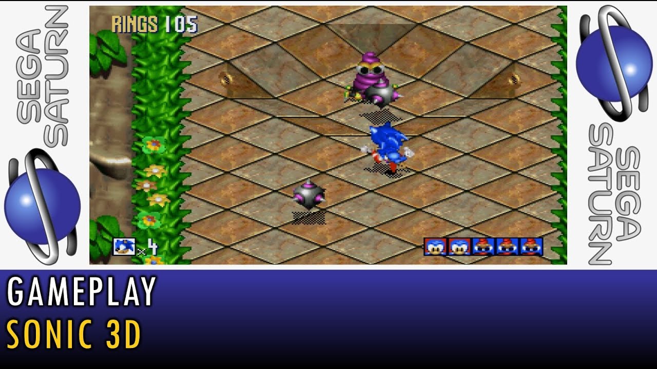 [Sega Saturn] Sonic 3D [4K, PAL, OSSC 4X] - YouTube