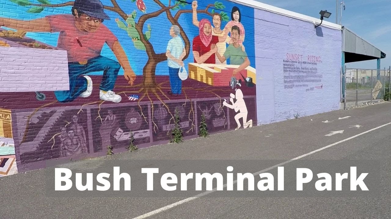Relax Walk NYC: Bush Terminal Park in Brooklyn NYC (7/5/2020) - YouTube