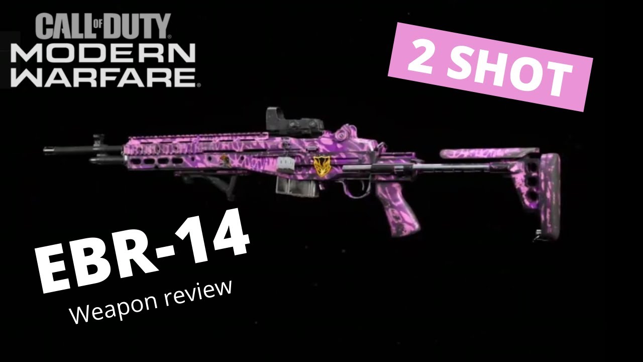 EBR-14 game play | Call of Duty Modern Warfare - YouTube