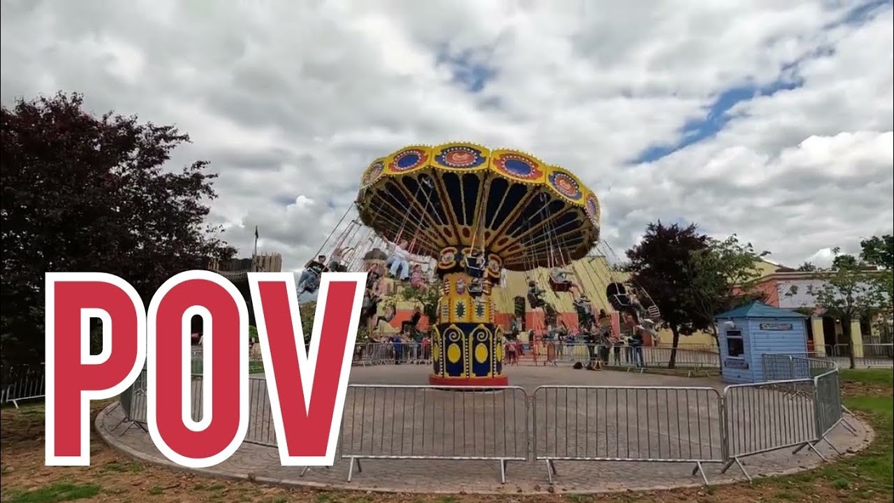 The Flying Machine POV - Crealy Theme Park & Resort - YouTube