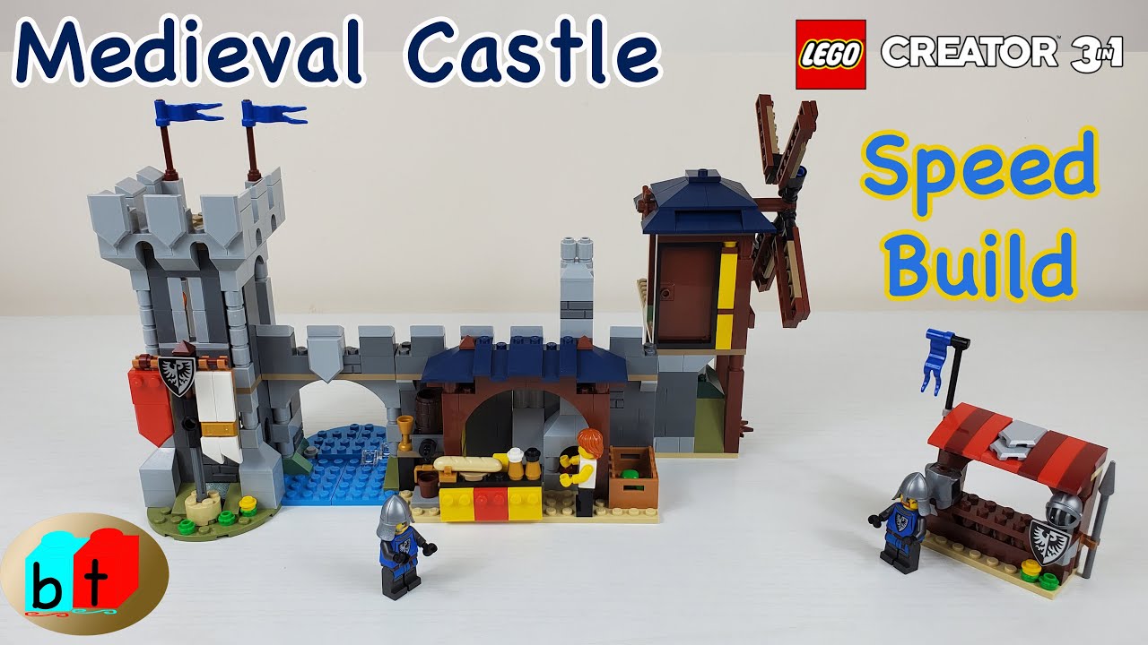 Lego 31120 Medieval Castle Creator 3-in-1 Speed Build 3 - YouTube