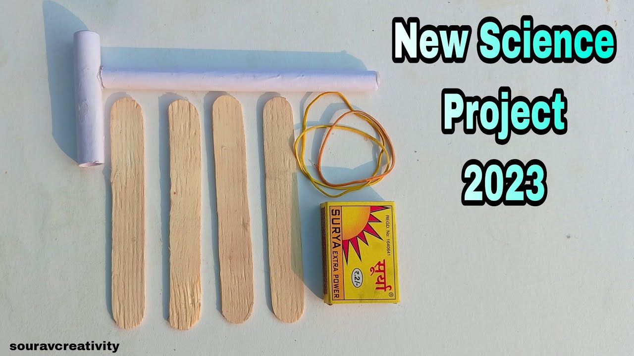 New Science Projects 2023 | Science Fair | Science Project For Class 6 ...