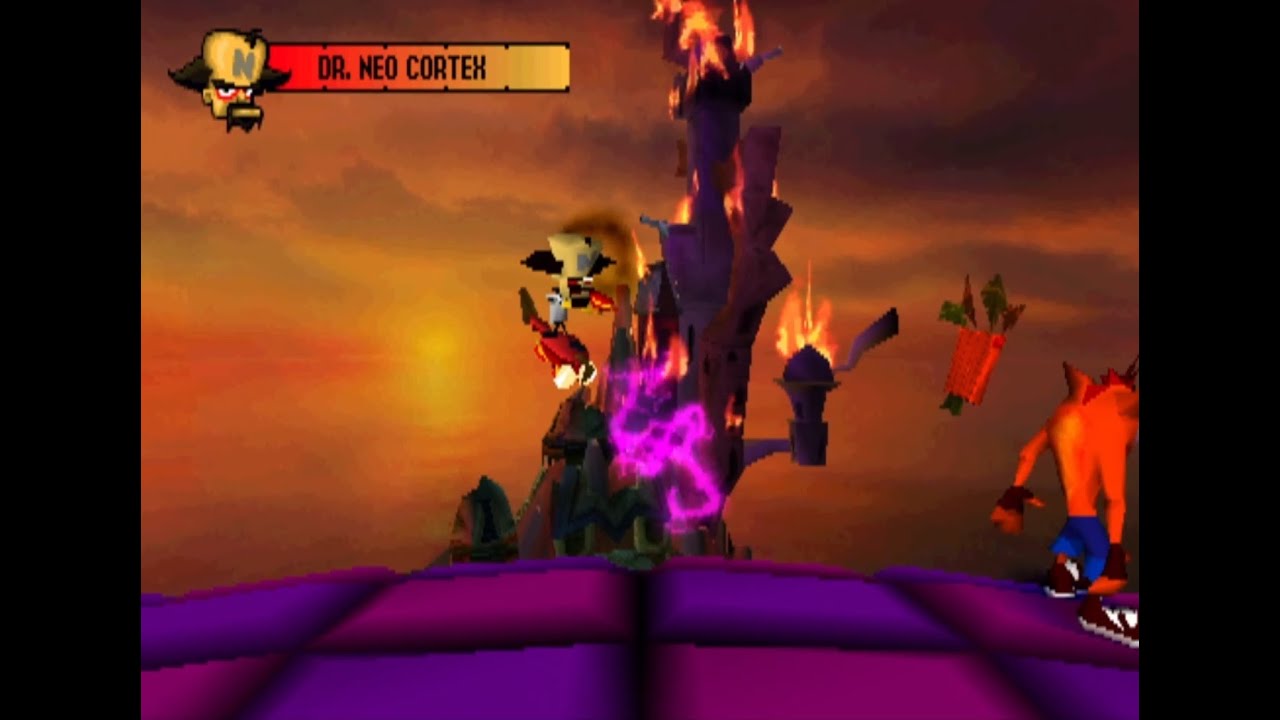[Playstation] Crash Bandicoot Walkthrough [41] - Dr. Neo Cortex (Final ...