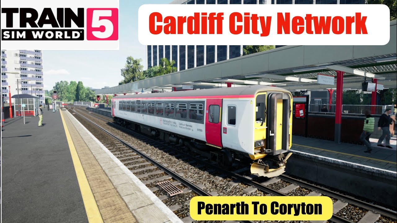 TSW5: Cardiff City Network - Penarth to Coryton - Class 153 - XBOX ...