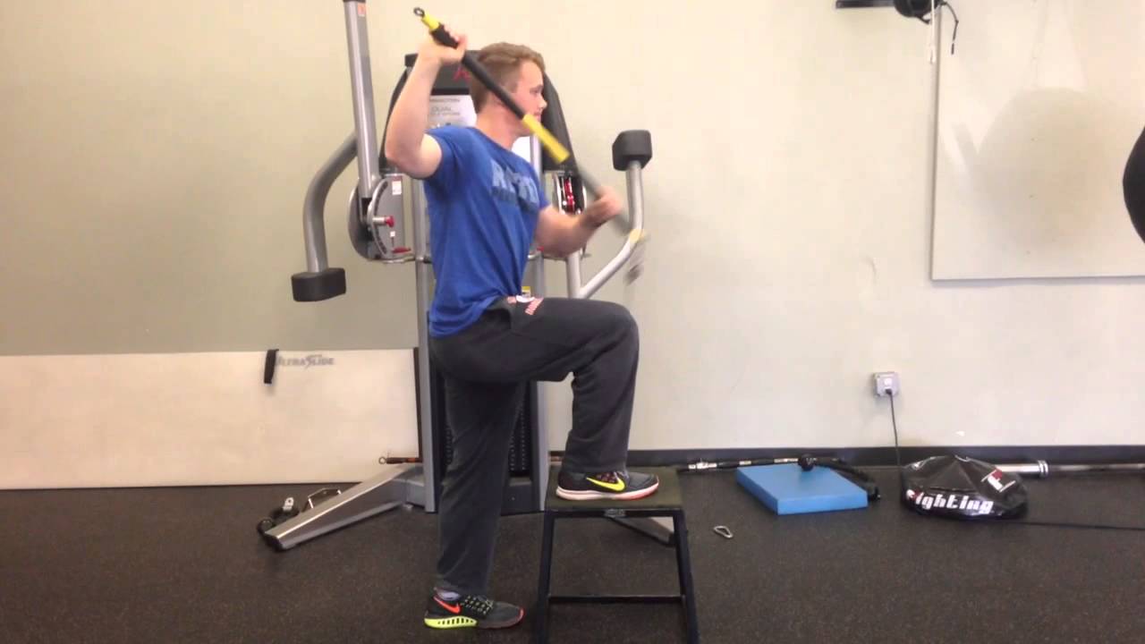 Step up cable lift - YouTube