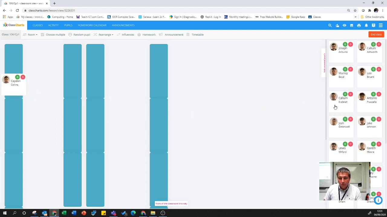 Overview of Class Charts Seating Plans - YouTube