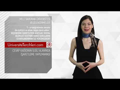 MSÜ Askeri Öğrenci Aday Belirleme Sınavı'nda 1 - Ortaöğretimde zorunlu Din Kültürü ve Ahlak Bilgisi