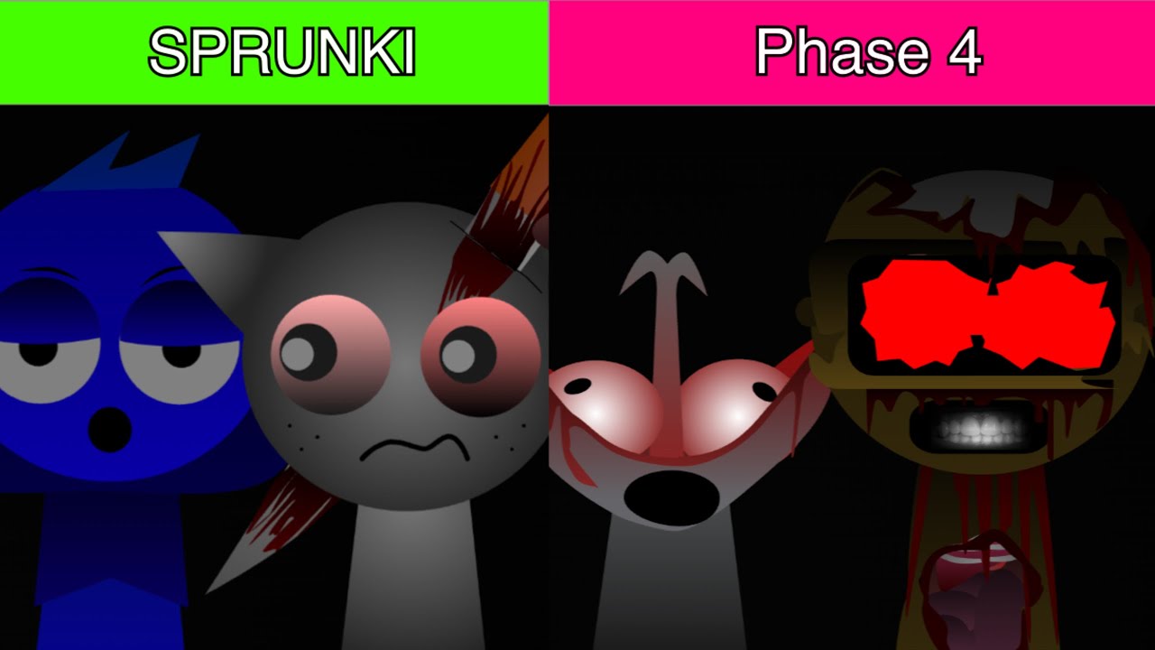 Incredibox Sprunki Original Phase 4 Mod: All Characters MIX (HORROR ...