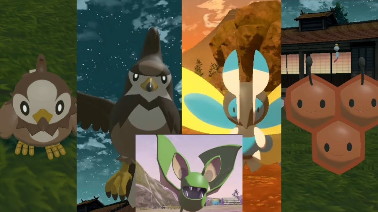 ️ Shiny Flying Type compilation ️ - YouTube