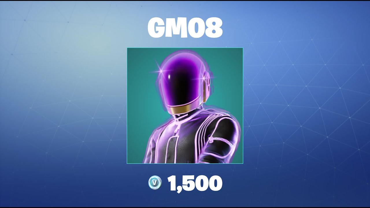 GM08 | Fortnite Outfit/Skin - YouTube