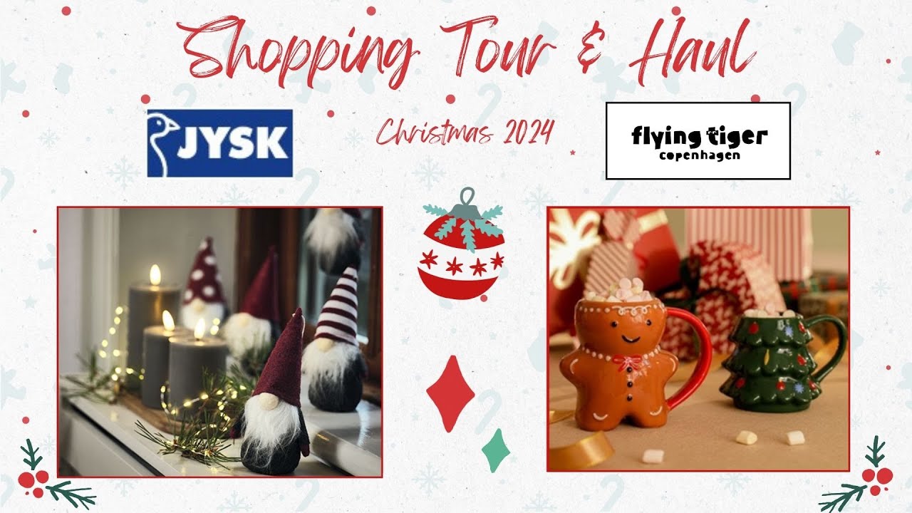 🎄 ΒΟΛΤΑ & HAUL ΧΡΙΣΤΟΥΓΕΝΝΙΑΤΙΚΩΝ ΑΠΟ JYSK & FLYING TIGER ⭐ SHOPPING ...