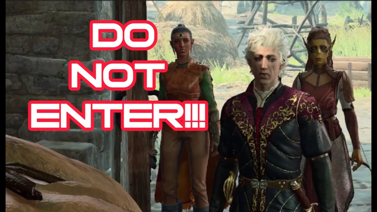 BG3 Don't go into the BARN! #bg3 #baldursgate3letsplay #astarion - YouTube