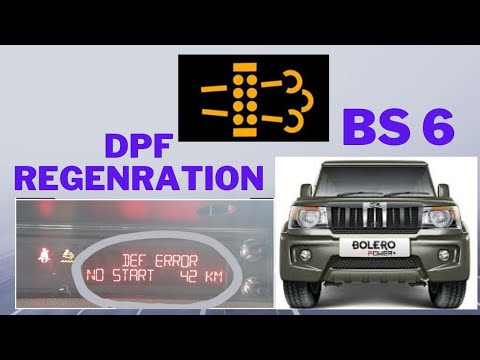 DPF soot mass high & very high #246300 #246392 #DPFRegenration #BS6 #DZ ...