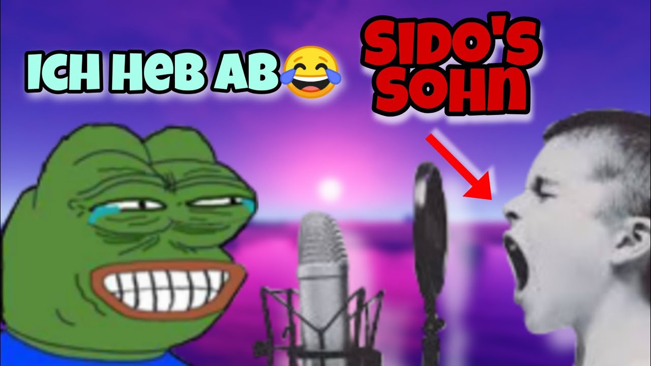 Sido's Sohn getroffen?😂(Er Singt🤣🎤) - YouTube