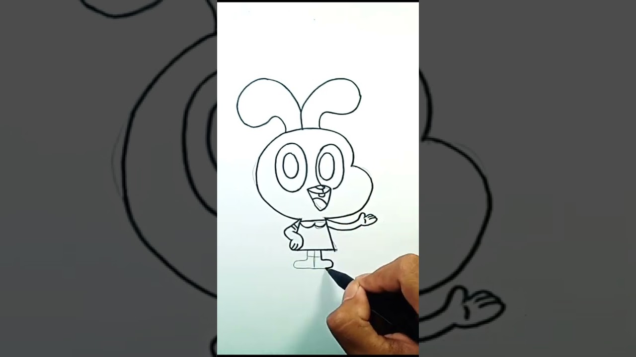 How to draw Anais Watterson from The Amazing World of Gumball #shorts ...